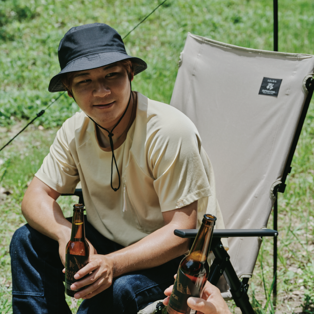 ARAKA × CAPTAIN STAG RELAX CHAIR